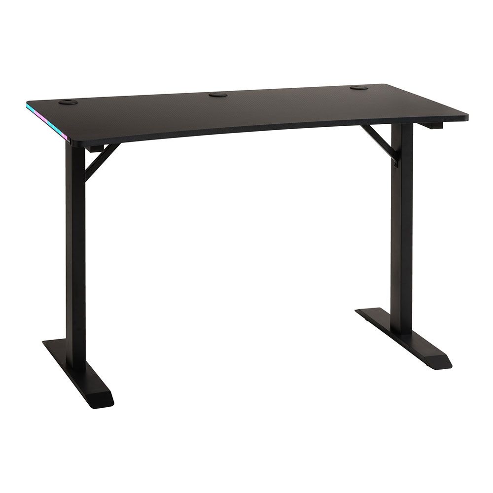 Datorspēļu galds ar LED HALDUM 60x72x120cm - JYSK - Vienmēr lieliski ...