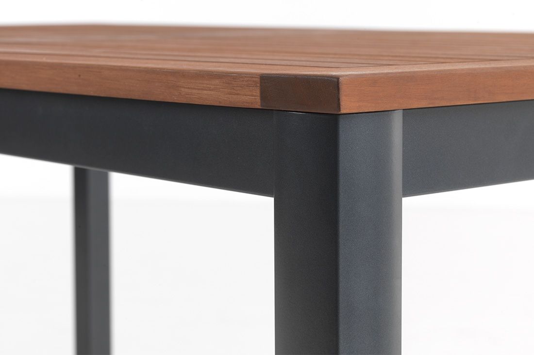 Dārza mēbeļu komplekts YTTRUP+AIDT Galds: 70x75/126x75cm, krēsls: 58x87x62cm - JYSK - Vienmēr ...