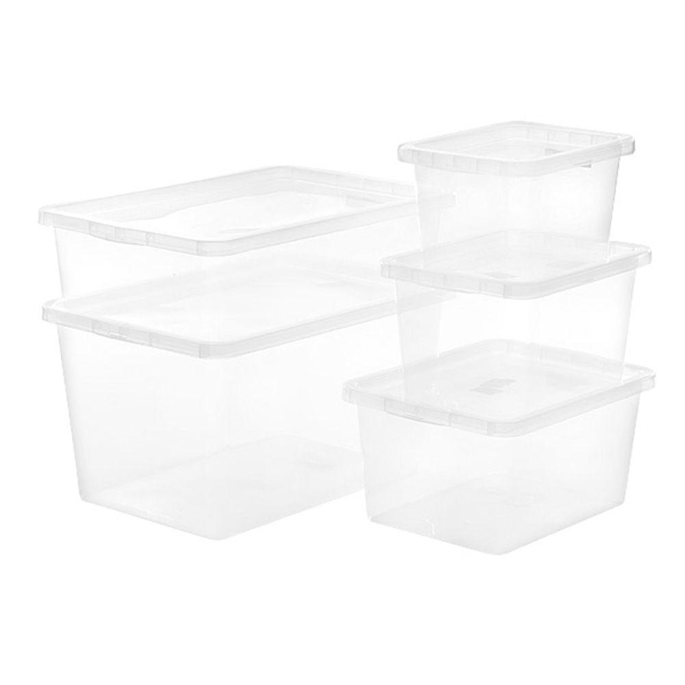 Uzglabāšanas kaste BASIC BOX 42x33x21cm (20L) - JYSK