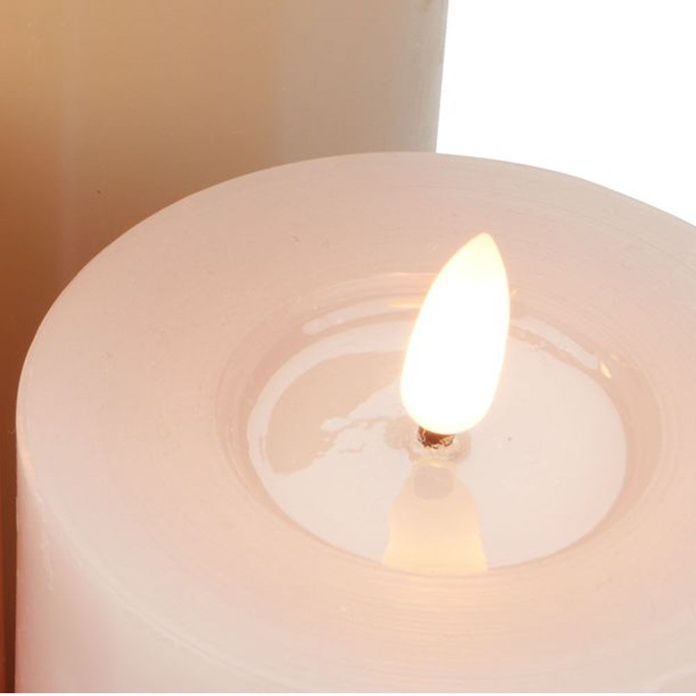 LED sveces TERKEL 3 gab. Ø8x13/15/18cm - JYSK - Vienmēr lieliski ...