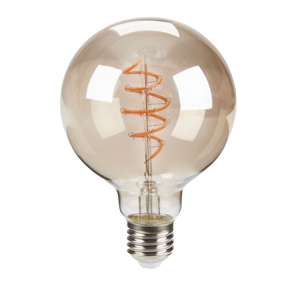 LED spuldze TORE Ø9,5 x 14 cm; Cokols: E27; Jauda: 4 W; Gaismas plūsma ...