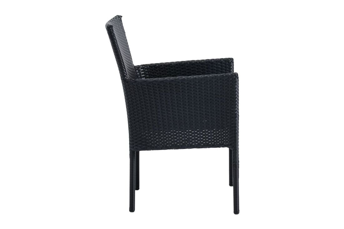 Dārza mēbeļu komplekts YTTRUP+AIDT Galds: 100 x 210/300 x 75 cm. Krēsls: 58 x 87 x 62 cm. - JYSK ...