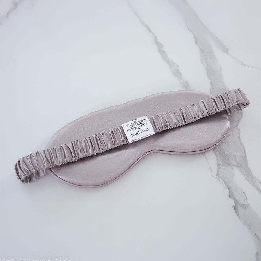 Zīda acu maska un matu gumija SILKEN 21 x 9 cm, 20 x 1 cm - JYSK ...